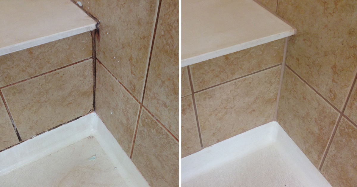 This Couple's Main Shower Gets Revamped by Our Lyndhurst Grout Sealing ...
